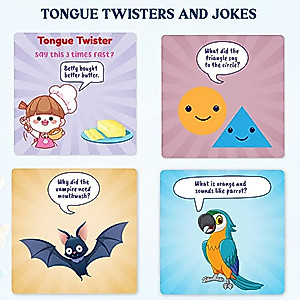 80 Super Kid Lunch Box Jokes for Kids - Funny Kid Jokes and Tongue Twisters - Fun Lunch Box Accessory For Kid's Lunchbox & Bento Box For Kids