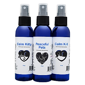 The Cat's MeWow Calm Kitty Calming Spray - Natural Stress Relief & Anxiety Relief for Cats - Drug-Free Calming Solution