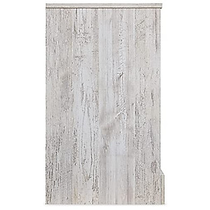 Signature Design by Ashley Paxberry Bohemian 6 Drawer Dresser with Carved Medallion Pattern, White