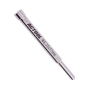 ACTOOL Pilot Pin 6.35x77mm for 1'' Cutting Depth HSS Annular Cutter with 3/4'' Weldon Shank