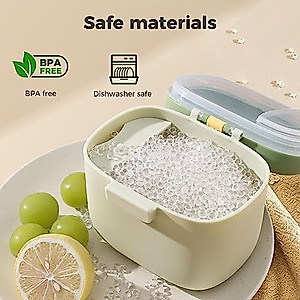 BOLOLO Baby Food Storage,Baby Formula Dispenser,1 pc,16 oz Baby Food Jars,Baby Food Containers,Dishwasher Friendly