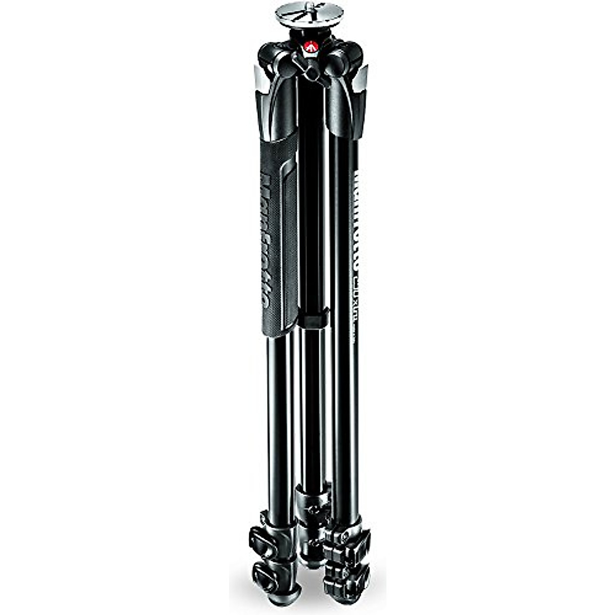 Manfrotto 290 Xtra Aluminum 3-Section Tripod Kit with 3-Way Head (MK290XTA3-3WUS) , Black