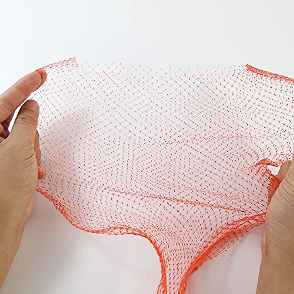 YOOHUA 150PCS Seafood Boiling Bags Bulk, Plastic Shellfish Clam Mesh Bags, Fruit and Vegetable Produce Packaging Net