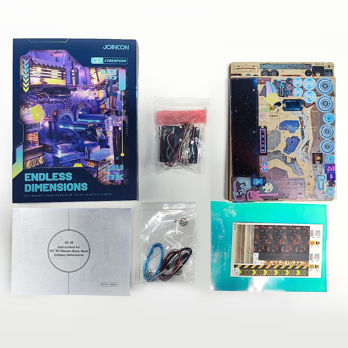 Kisoy Dollhouse Miniature with Furniture Kit, Handmade DIY House Model for Women and Men's Gift (Smile Eatery)