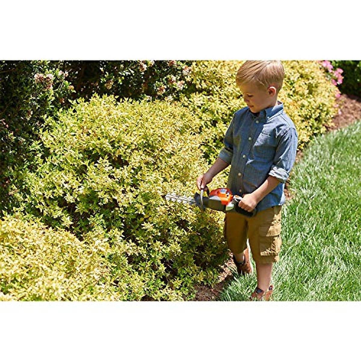 Husqvarna 585729103 122HD45 Toy Hedge Trimmer, Grey/orange