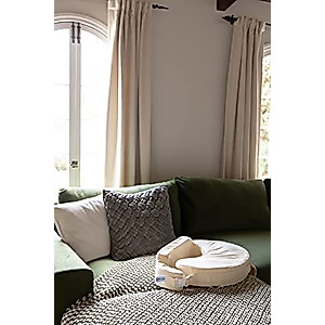 My Brest Friend Original Nursing Posture Pillow With Organic Cotton Slipcover, Cream