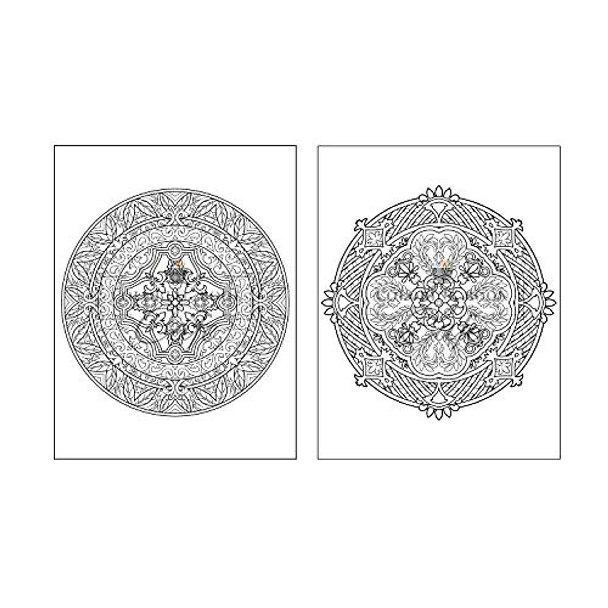 125 Mandalas: An Adult Coloring Book Featuring 125 of the World’s Most Beautiful Mandalas for Stress Relief and Relaxation (Mandala Coloring Books)