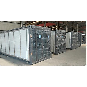 Portable Expandable Prefab House for Hotels, Offices, and More - Versatile Plastic Construction - Ideal for Villas, Warehouses, and Workshops (20FT)