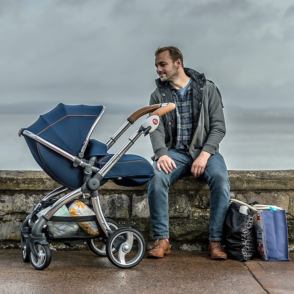 Rockit Rocker (AA Battery Version) - Baby Sleep Aid Gently Rocks Any Stroller or Buggy, Adjustable Speed with 60 Minute Timer - Fits All Pushchairs & Prams to Create a Portable Baby Bouncer