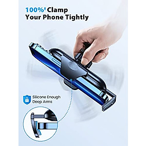 VICSEED Car Phone Holder Mount,[Innovative Mirror Design]Air Vent Phone Mount for Car[Military-grade Stability]Phone Holder Car Easy to Use Car Phone Mount Fit for iPhone 13 14 All Phones & Thick Case