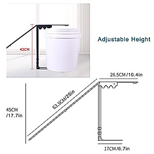 EASYTAO Mouse Trap Bucket,Walk The Plank Rat Trap Mice Traps for House,Humane Rat Trap Auto Reset,Rat Trap Bucket Spinner Ramp Included Sanitary Safe Mousetrap Catcher for Indoor Outdoor