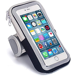 Armband for iPhone 14 Pro / 13/12 / 11, Galaxy S21 Fe, S23 Plus, S22 Plus, S21 5G, S23 S22 S20 S10, A54 5G, A22 A32 A51 A10, Note 10, S10 Plus S9 Plus Phone Running Arm Bag Case Holder Pouch Black