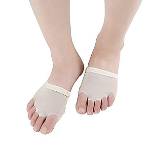 SUPVOX Lyrical Ballet Foot Thong Moden Dance Paw Pads Shoes Fitness S