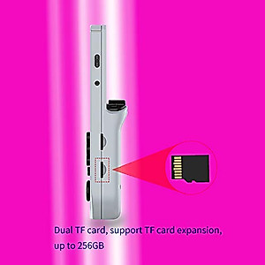 RG351V Handheld Game Console Portable 3.5 inch IPS Screen Open Source System Built-in WiFi Online Sparring 3900mAh Battery 64G Card 2500 Retro Classic Games Gifts (RG351V-Gray)