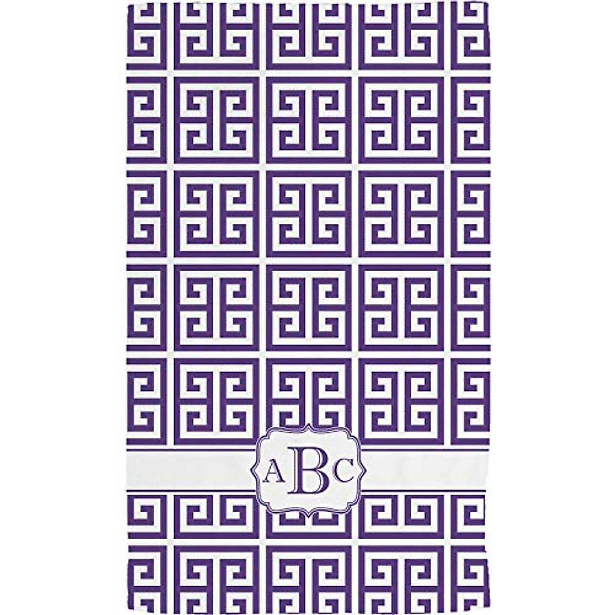RNK Shops Greek Key Hand Towel - Full Print (Personalized)
