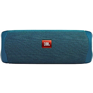 JBL FLIP 5 Waterproof Portable Bluetooth Speaker - Eco Blue (Renewed)