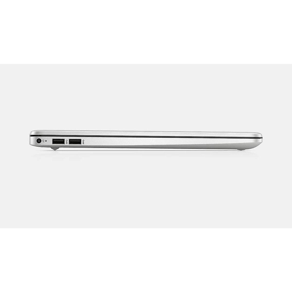 HP 15.6 HD Touchscreen Laptop, AMD 8-Core Ryzen 7 5700U, 12GB DDR4 RAM, 256GB SSD, AMD Radeon Graphics, Wi‑Fi 6, Bluetooth 5.2, Windows 11 Home, Silver, Bundle with TSBEAU USB Hub + USB Light