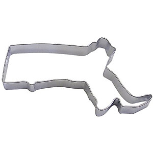 State of Massachusetts Tin Cookie Cutter 4"