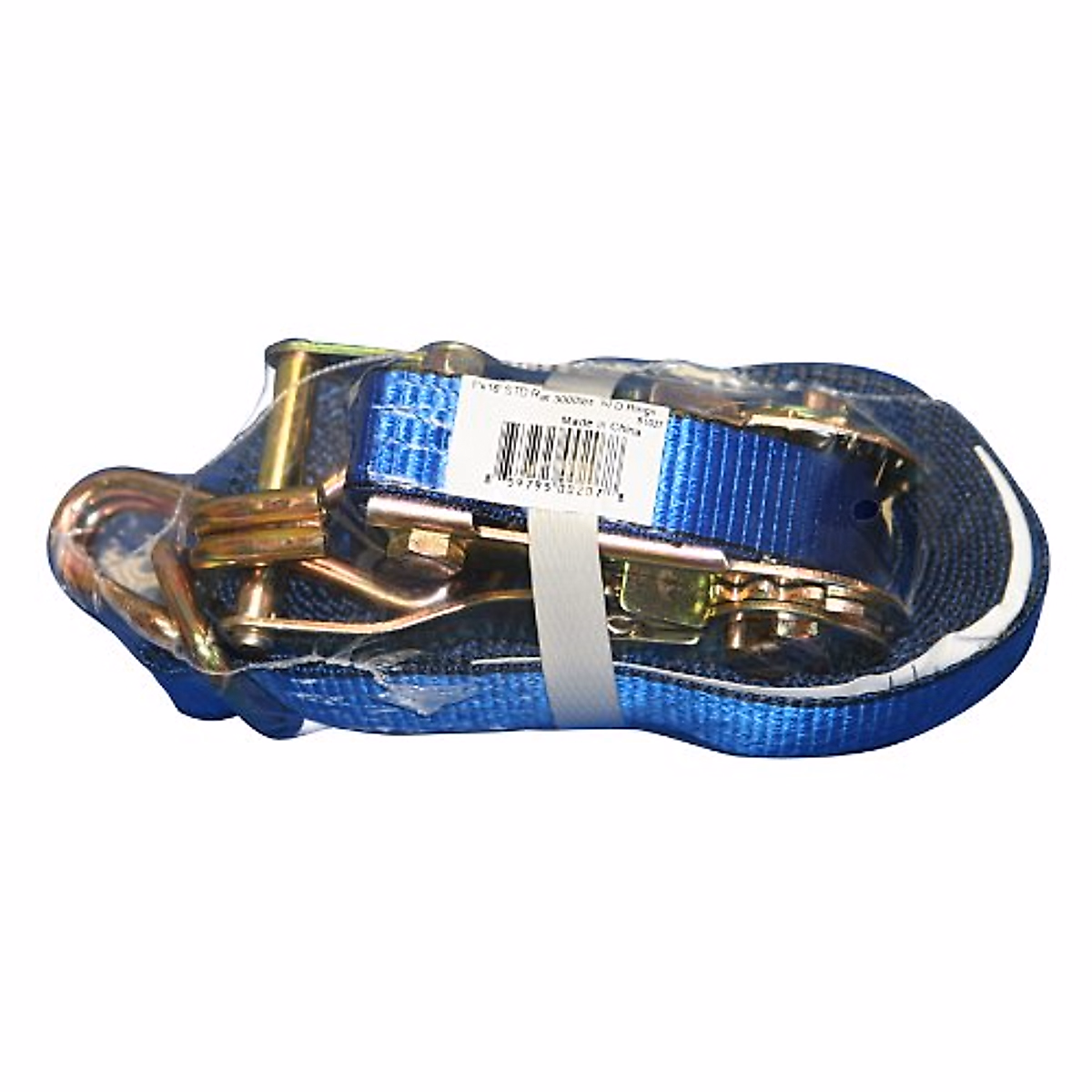 Everest Premium Ratchet Tie Down – 1 PK – 1 IN – 16 FT – 1000 LBS Working Load – 3000 LBS Break Strength – Cambuckle Alternative – Cargo Straps Perfect for Moving Appliances, Lawn Equipment and Motorcycles