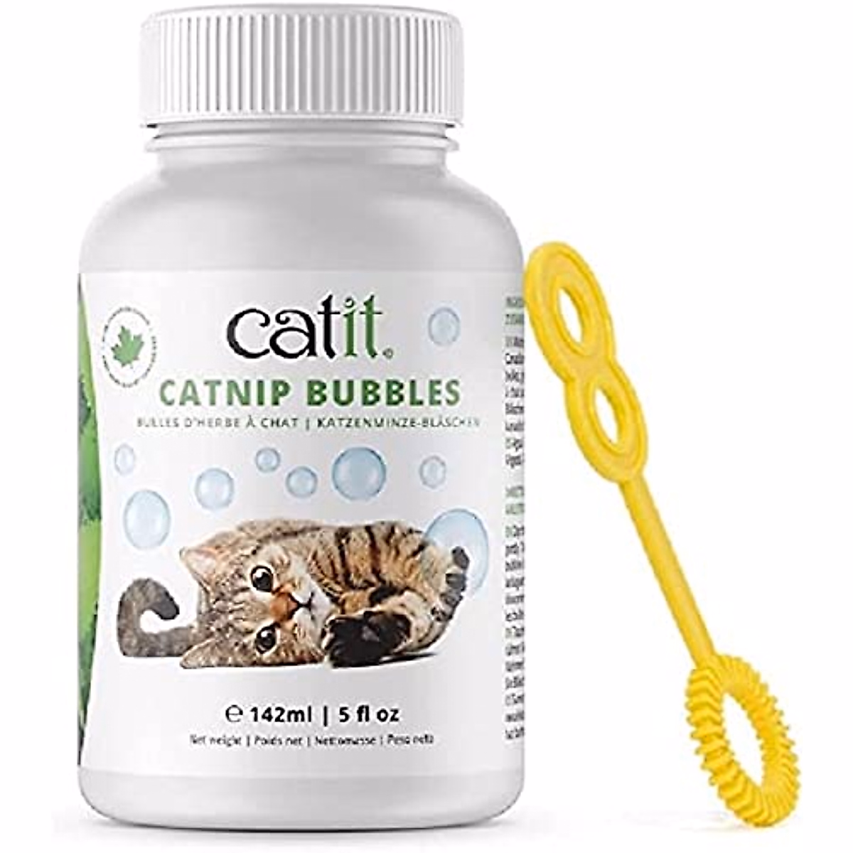 Catit Catnip Bubbles for Stimulating Indoor and Outdoor Cats