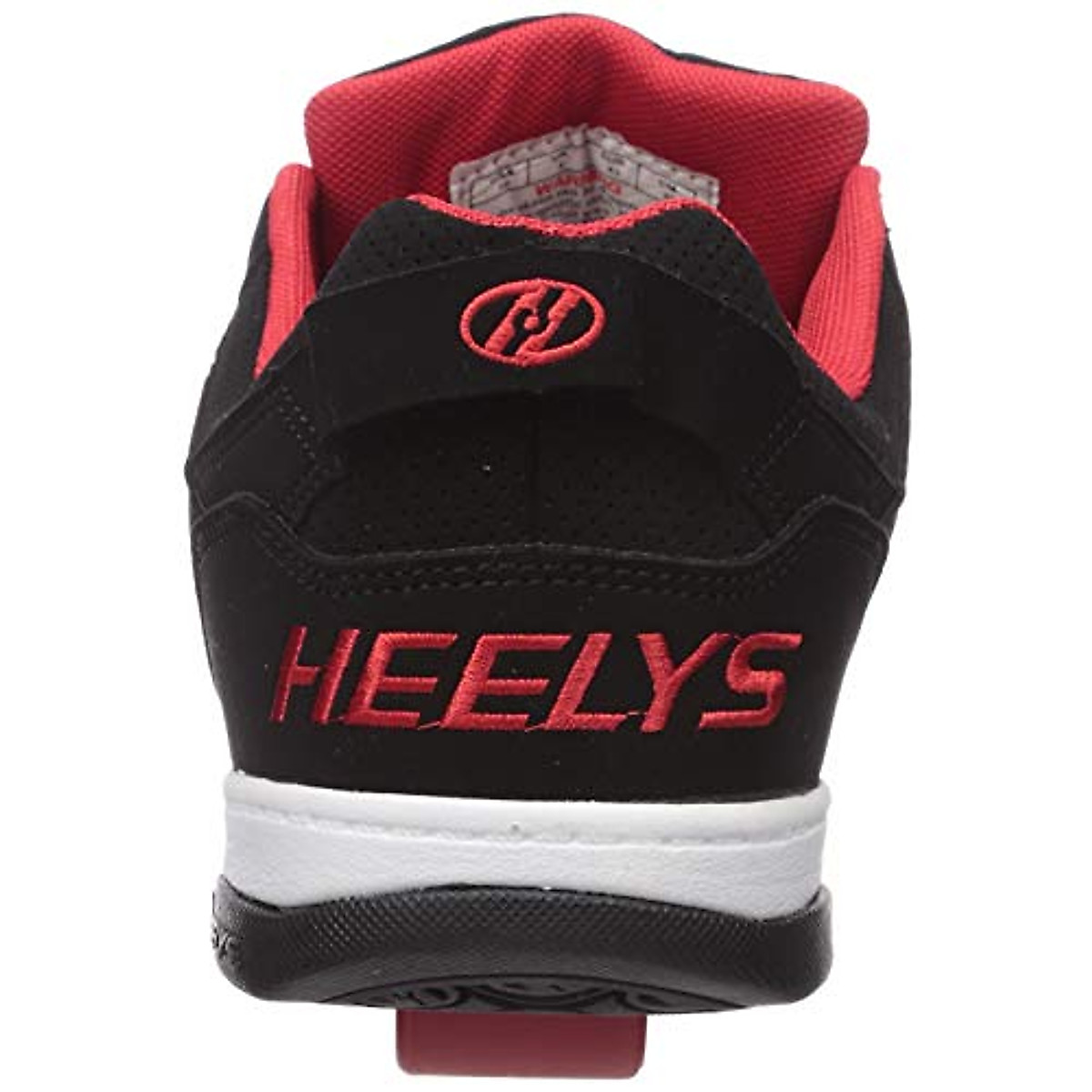 Heelys Men's Voyager Tennis Shoe, Black/Red, 12 M US