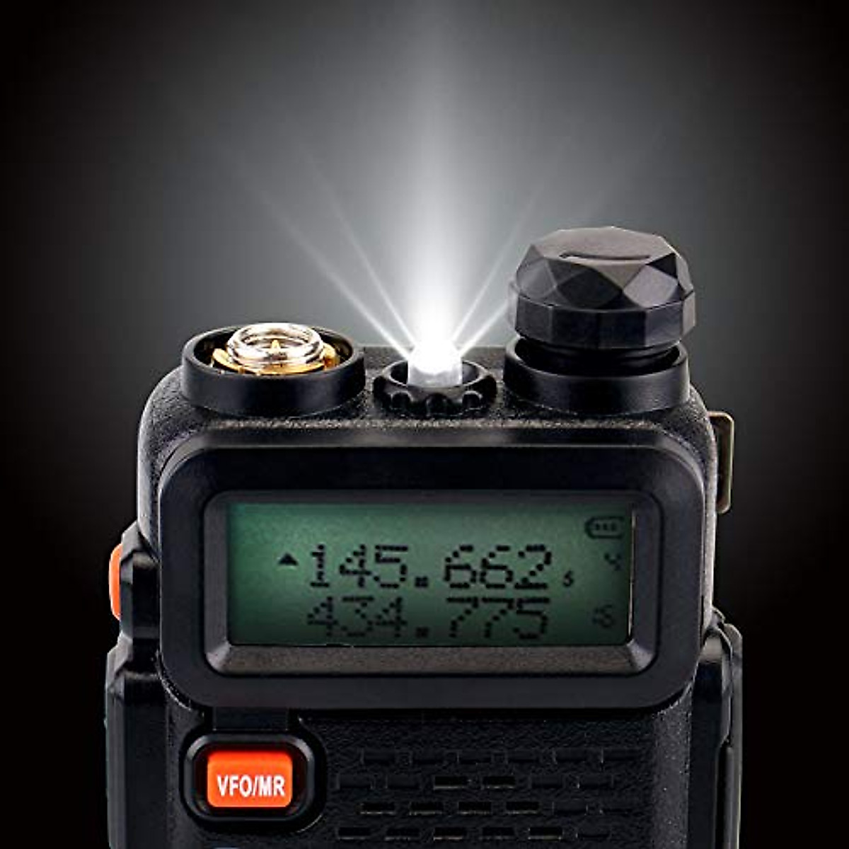 Retevis RT-5R Dual Band Two Way Radios Long Range, High Power 128CH 2 Way Radio, Flashlight 1400mAh Walkie Talkies for Adults with Earpiece (6 Pack)