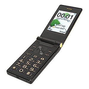 Dilwe 2.8 inch Senior Flip Phone, GSM Mobile Flip Phone Unlocked with SOS Big Button LCD and Prominent Buttons Cell Phone Clear Sound Quality for Seniors Kids, 5900mAh Lithium Battery