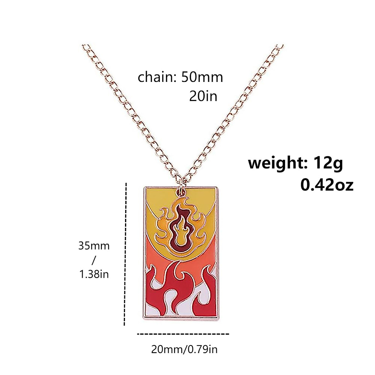 10Pcs Kimetsu No Yaiba Rengoku Mitsuri Necklace Set - Tanjiro Anime Hanafuda Pendant Chains - Halloween Costume Cosplay Gifts for Men Women and Fans (10 PCS Necklaces)