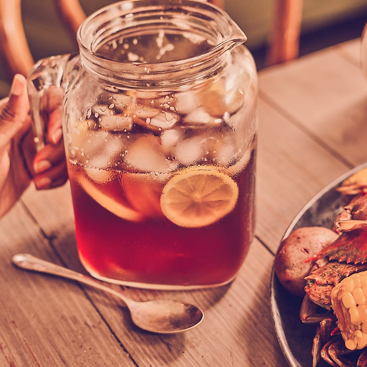 Luzianne Iced Tea Bags, Gallon Size, Unsweetened, 24 Count Box, Specially Blended For Iced Tea, Clear & Refreshing Home Brewed Southern Iced Tea