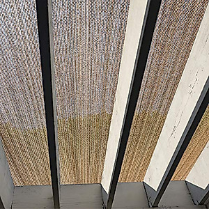 Fence4ever 6ft x 50ft Brown Sunscreen Cuttable Shade Fabric Roll 95% UV Block