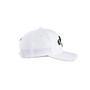 Callaway Golf 2022 Junior Tour Adjusatble Hat, Adjustable Size, White/Black Color