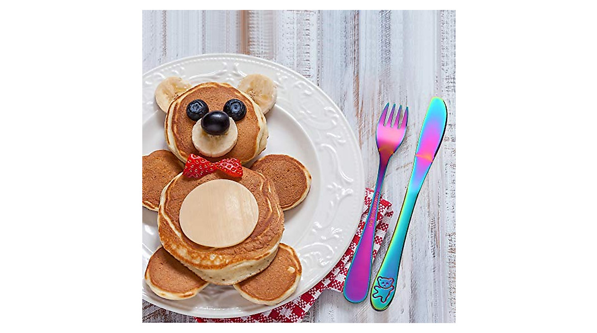 Poylim Kids Silverware Set - Safe & Fun Flatware for Children