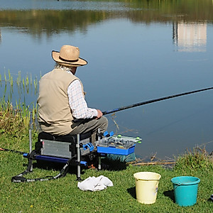 Ramede 6 Pcs Fishing Tackle Boxes Waterproof Airtight Plastic Tackle Box Organizer Transparent Fishing Tackle Storage with Adjustable Dividers for Terminal Tackle Lure Bait Hook(Large)