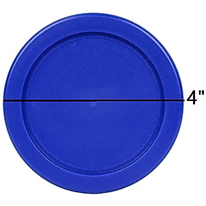 Klare Ware 1 Cup Replacement Lids/Covers for Pyrex 7202, Anchor Hocking & Klare Ware Storage Bowls (Glass Container Not Included) 4 Pack, Microwave, Freezer & Top Rack Dishwasher Safe (6 Pack)