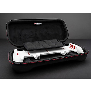 Satisfye – ZenGrip Pro Gen 3 OLED Slim Bundle, Accessories Compatible with Nintendo Switch - The Bundle includes: White Grip, Slim Case (WHITE)