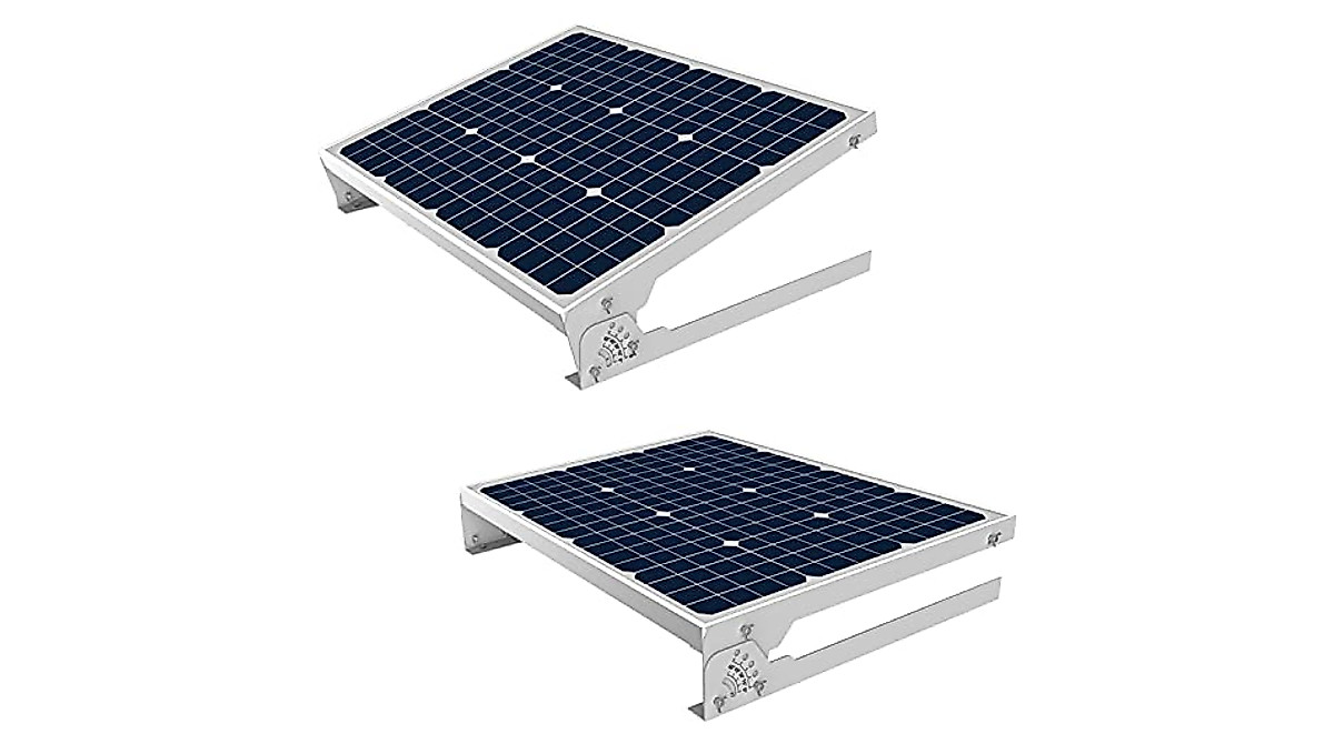 SUNER POWE Adjustable Solar Panel Mount Racks - Folding Mounting Tilt ...