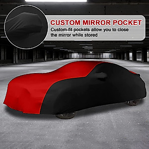 Indoor Car Cover Replace for 1998-2025 Porsche 911 (991/992/996/997 Series), Luxurious Soft Stretch Satin Indoor Car Cover for Dust-Proof, Underground Garage, Car Show