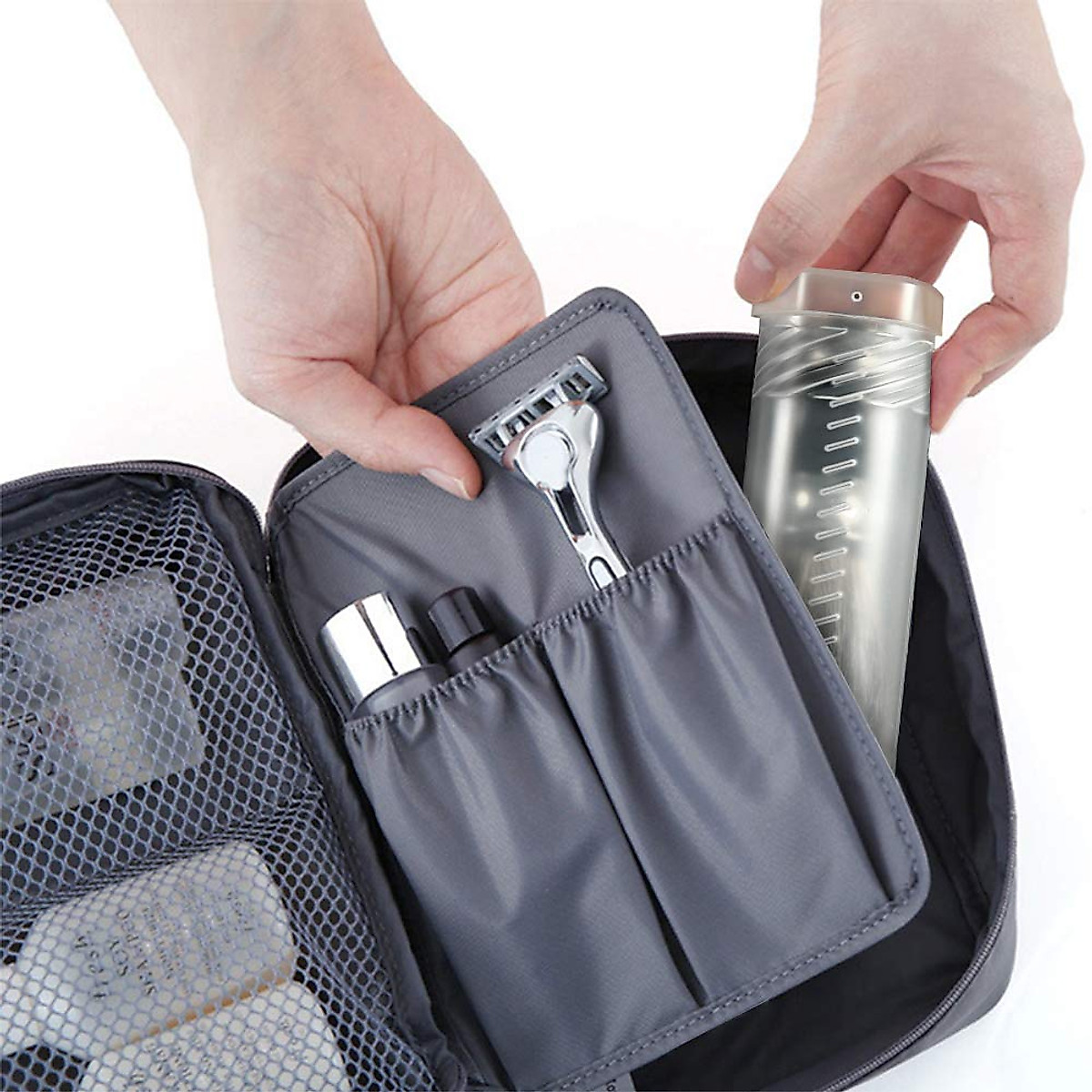 Grutti 2-Pack Shaving Brush Case Fit for Your Shaving Brush Easy to Store with 10 Airflow/Evaporation Holes (Brush not Included)