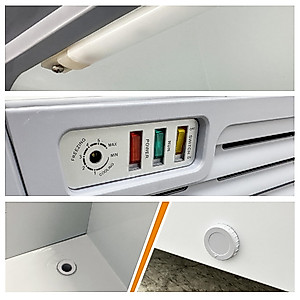 Chest Freezer Glass Door slide Commercial Ice Cream Freezer 49" White Stand Alone Curve Display Top w/Storage Baskets - 13 Cu.Ft…XS-360YXL