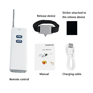 Drone Airdrop System Universally Release Device Payload Clip Airdropper Fish with Bait Ring Thrower for DJI mavic mini3/mini2 /Air2/Air2S/Mavic 3/Mavic 2 /spark Accessories (Drone Airdrop System)