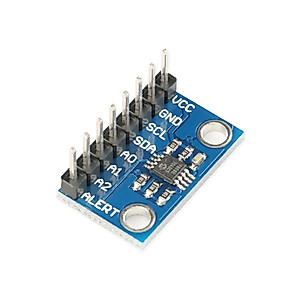 JESSINIE 2Pcs MCP9808 High Accuracy Temperature Thermometer -40°C to +125°C Digital Temperature Sensor Module Accuracy ±0.25°C /0.0625°C Voltage Range 2.7-5.5V Temperature Detector for Arduino