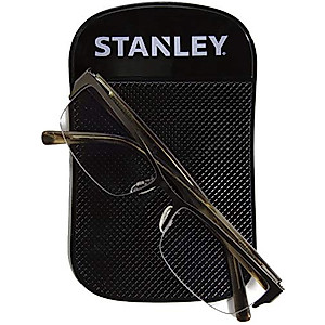 STANLEY S4005 3.5" x 5.75" Extra-Strong Anti-Slip Grip Dashboard Gel Pad for Cell Phone, Tablet, GPS, Keys or Sunglasses, Pack of 4