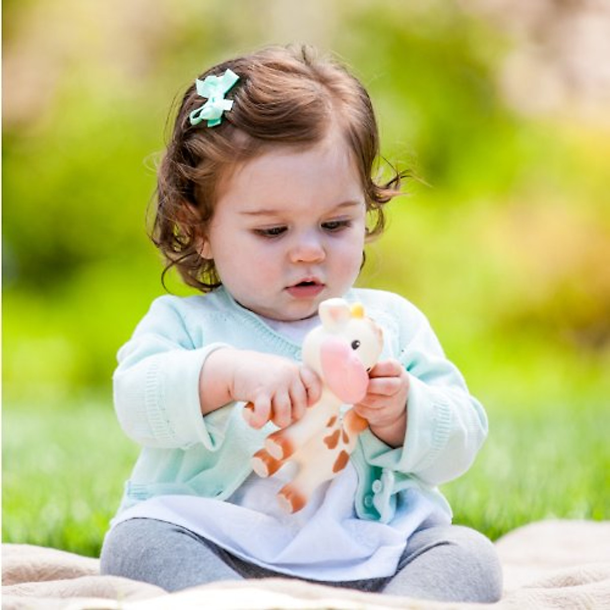 Infantino Teether Toy, Squeeze & TeeThe Cow