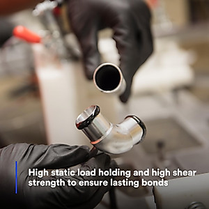 3M Scotch-Weld Epoxy Adhesive DP420, Black, Two-Part Epoxy Structural Adhesive, High Impact and Fatigue Resistant, Maintains Bond Strength, 50 mL (1.69 fl oz) Duo-Pak