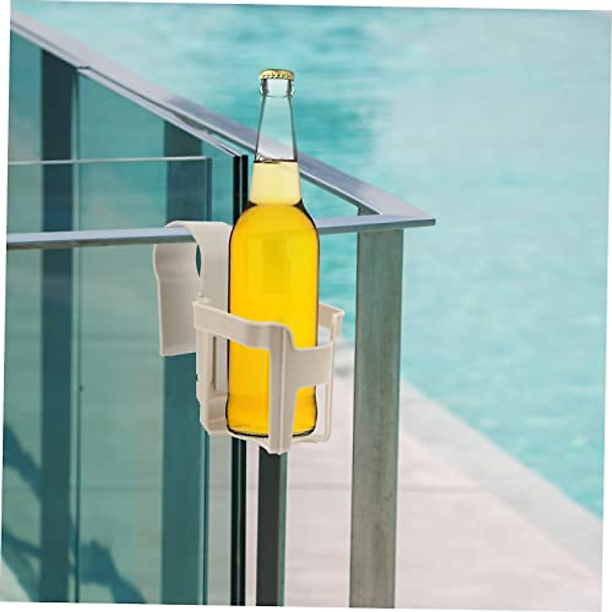 PLAFOPE Accessories Poolside Dink Outdoor Holders Drink Cup Refreshing Mug Ground Holder Hanging Rack for Drinks Beverage Pool Above Storage Garden Supplies Swimming Party