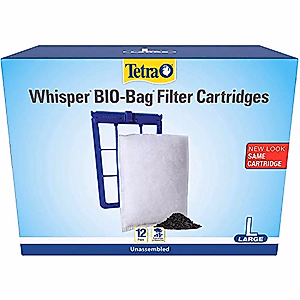 Tetra Whisper Bio-Bag Disposable Filter Cartridge, Large (24 Pack) Bundle