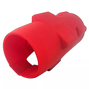M18 49-16-2967 49162967 High Torque Impact Wrench Boot rubber Compatible with Milwaukee M18 FUEL 1/2 High Torque Impact Wrench w/Friction Ring Protective Boot (2967-20)- (red)