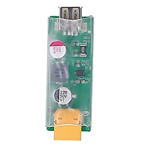 XT60 to USB Charger, USB Charging Conversion Module Safety Protections Plug and Play Portable for Electronic Devices
