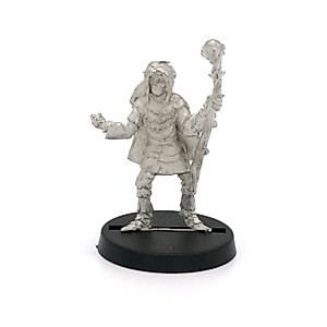 Stonehaven Miniatures Elf Wizard Figure (for 28mm Scale Table Top War Games) - Made in USA