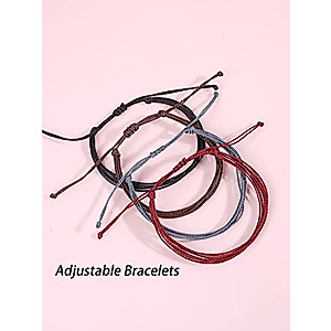 Long tiantian Summer Surfer Bracelets for Women Boho Waterproof Beach Bracelets for Teen Girls Cute Ankle Bracelets for Women